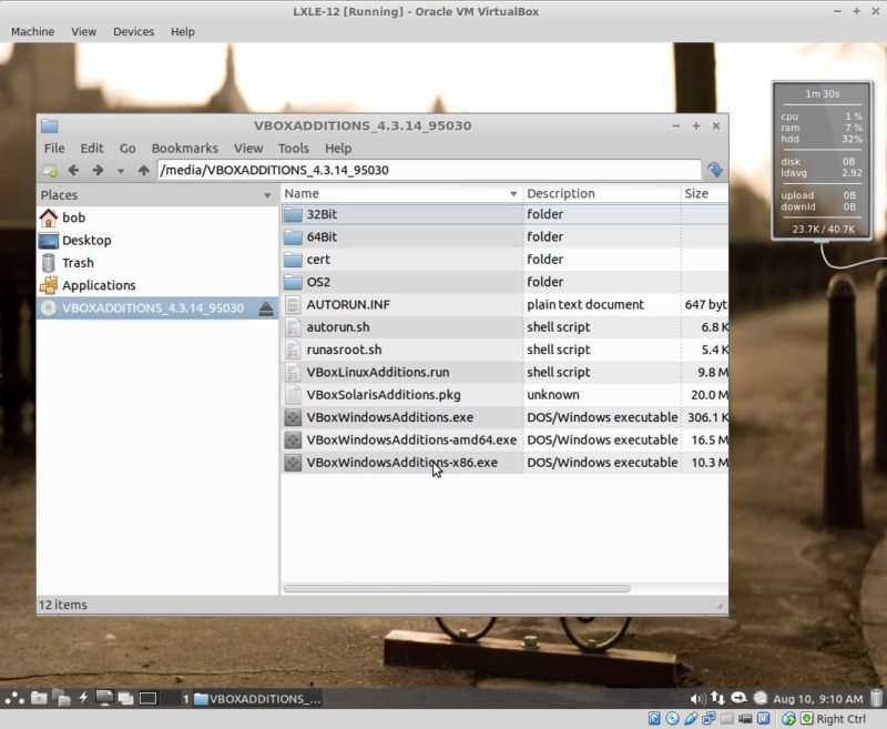 VirtualBox Extensions